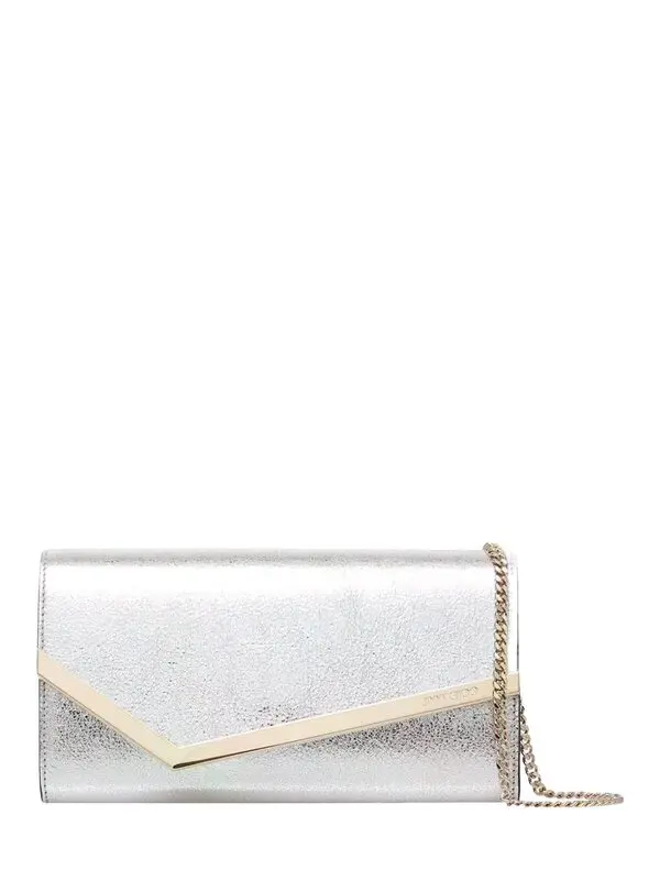 JIMMY CHOO Emmie Clutch - Metallic
