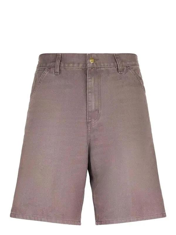 Carhartt Work In Progress Single Knee Pocket Shorts - Brown