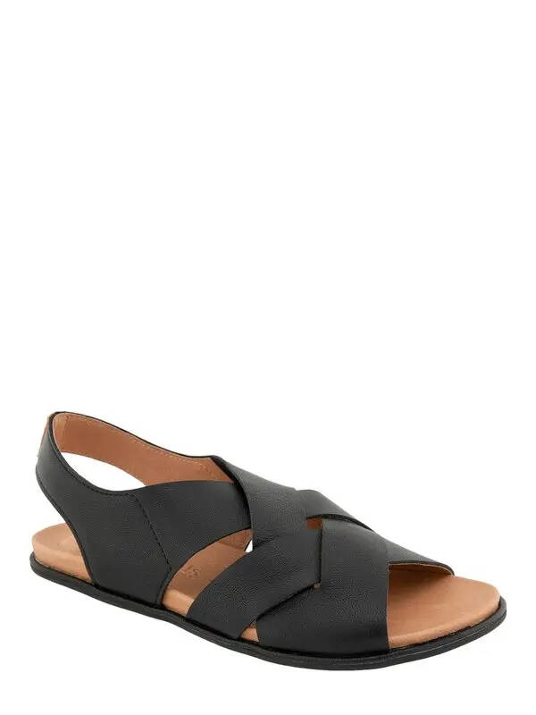 Gentle Souls Laken Slingback Sandal - Black