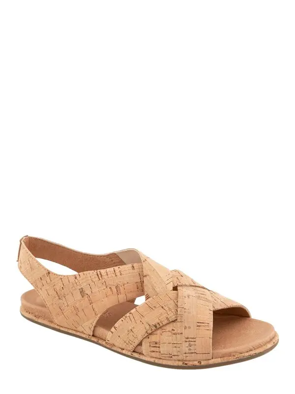 Gentle Souls Laken Slingback Sandal - Natural Cork