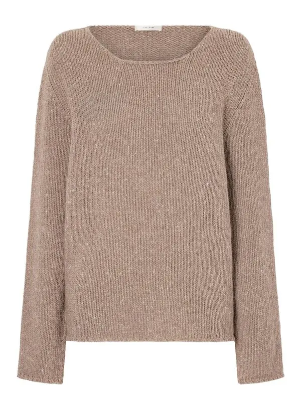 THE ROW Nitha Cashmere Sweater - Neutrals