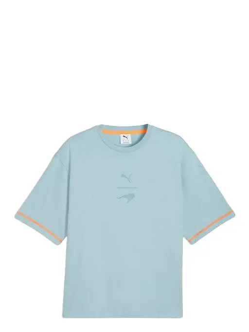 PUMA Mclaren Cotton Graphic T-shirt - Seafoam