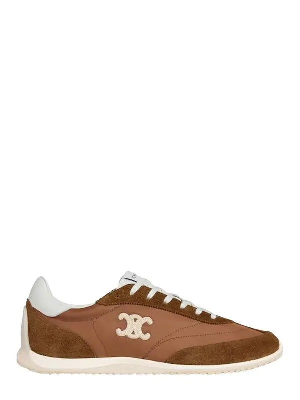 Celine Racer Lace-up Low Sneakers - Brown