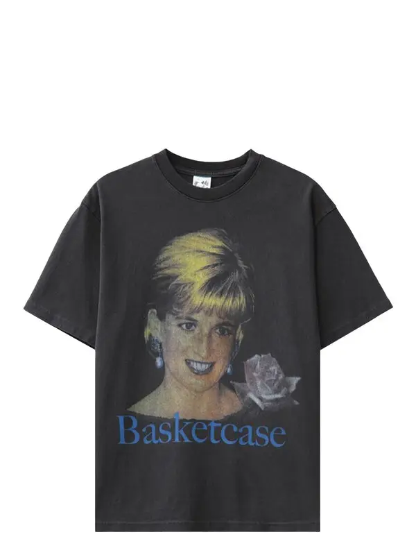BASKETCASE Dianna Vintage T-shirt - Black