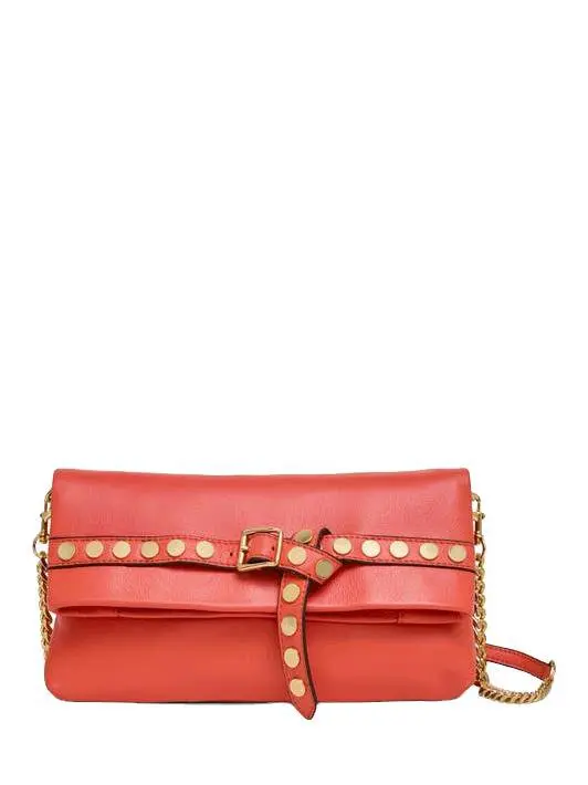 AIMEE Jagger Clutch - Soft Coral