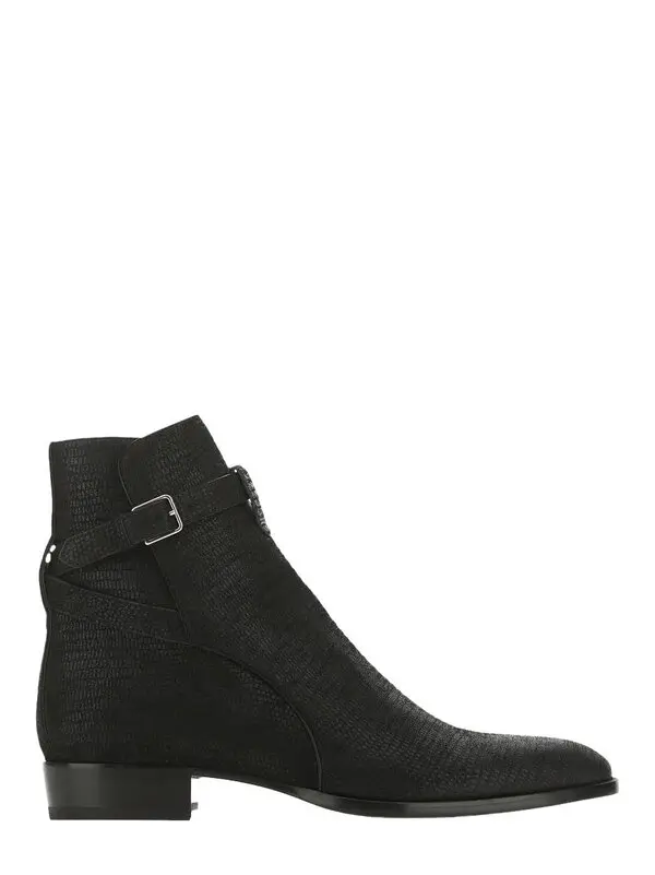 Saint Laurent Wyatt 30 Jodhpur Boots - Black
