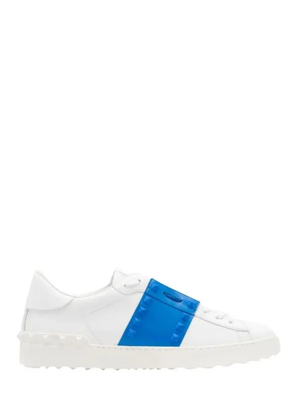 Valentino Garavani Open Leather Sneakers - White