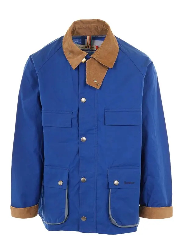 PAUL SMITH LOVES BARBOUR Sgr Bedale Jacket - Blue