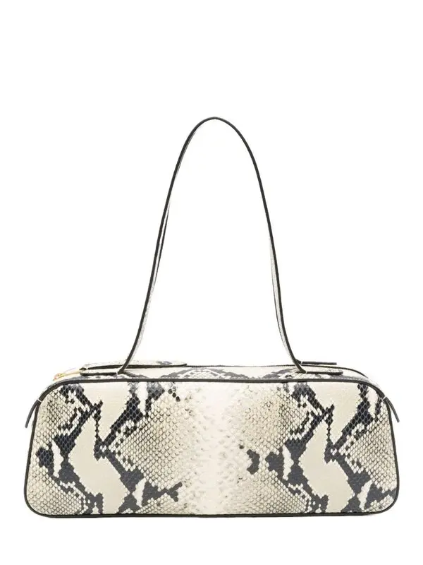 Khaite Simona Leather Shoulder Bag - Beige