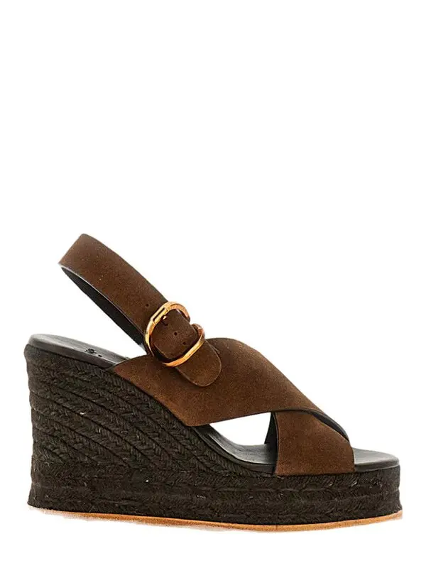 CastaÑer Bettina Wedge Sandal - Brown