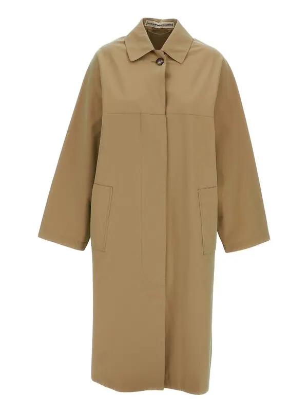 META CAMPANIA COLLECTIVE Cotton Overcoat Steve - Beige
