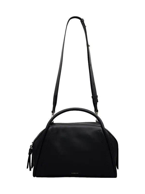 RADLEY The Golborne Medium Ziptop Satchel Bag - Black