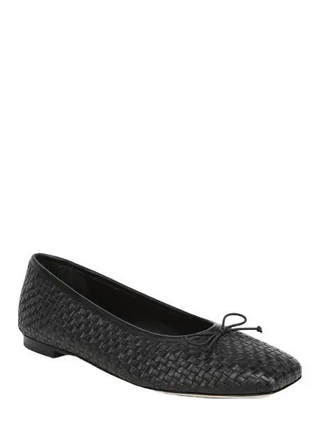 Vince Darla Weave Ballet Flat - Black