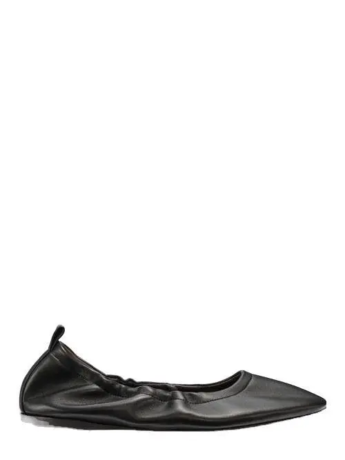MARGAUX LONNBERG Pascale Flat - Black Nappa