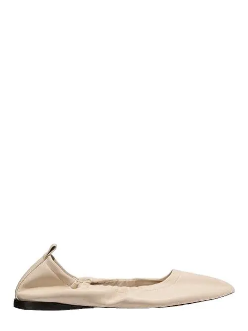 MARGAUX LONNBERG Pascale Flat - Bone Nappa