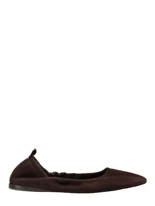 MARGAUX LONNBERG Pascale Flat - Espresso Suede