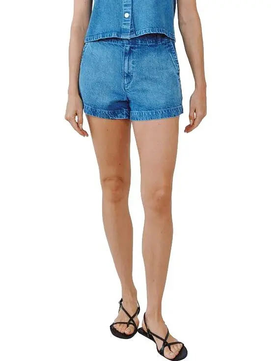 Bella Dahl Elle Playa Denim Shorts - Spring Horizon Wash