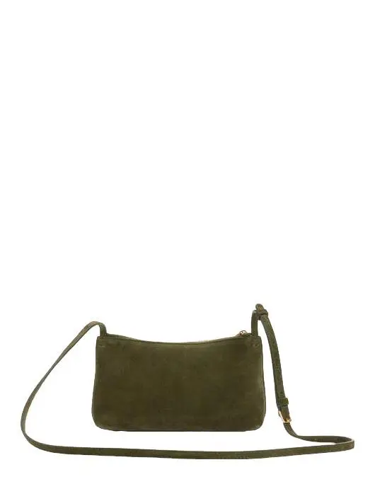 MANSUR GAVRIEL Mini Gaia Leather Crossbody Bag - Algae