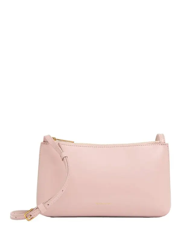 MANSUR GAVRIEL Mini Gaia Leather Crossbody Bag - Zucchero/anise