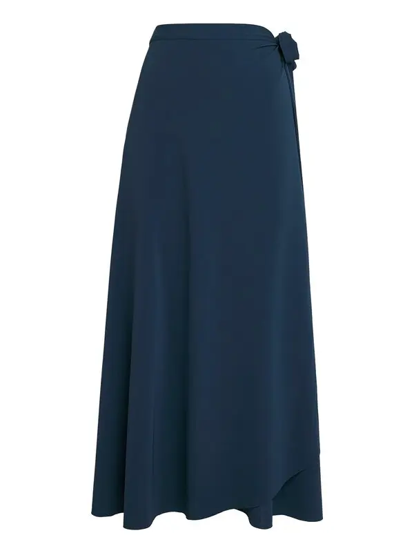 ERES Julietta Wrap Midi Skirt - Navy