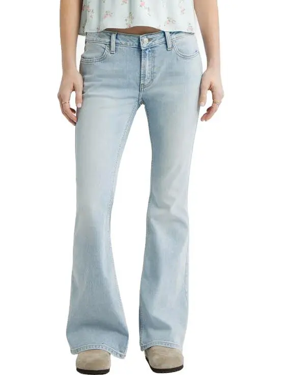 Bp. Low Rise Flare Jeans - Spring Wash