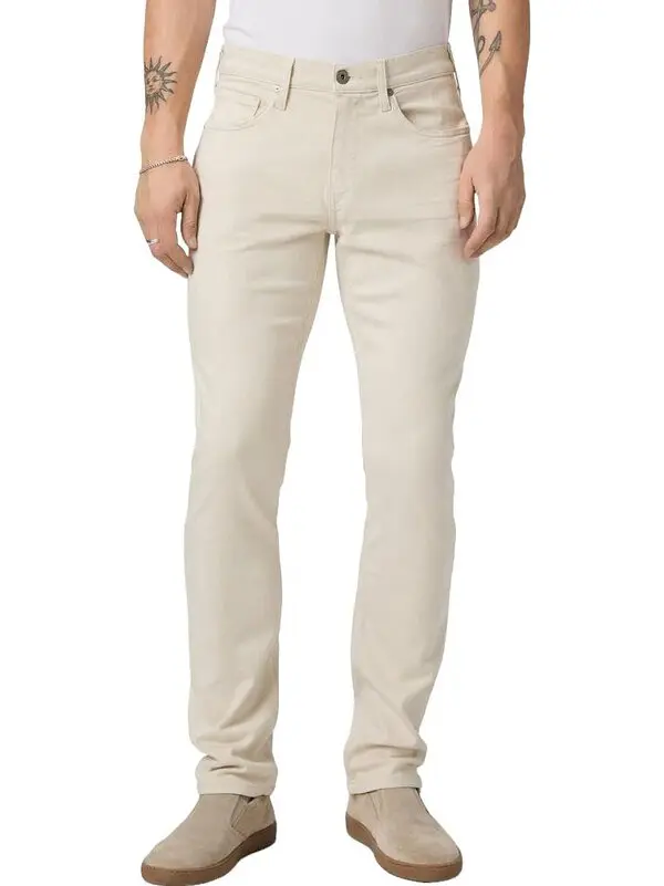 Paige Federal Slim Straight Leg Jeans - Sea Shell