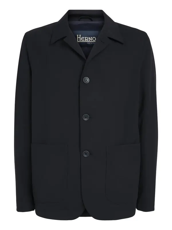 Herno Technical Overshirt - Navy
