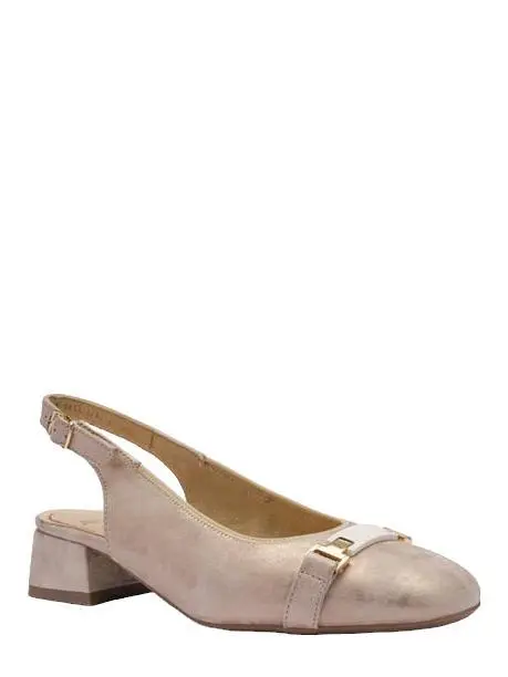 ARA Gliselle Slingback Pump - Shell