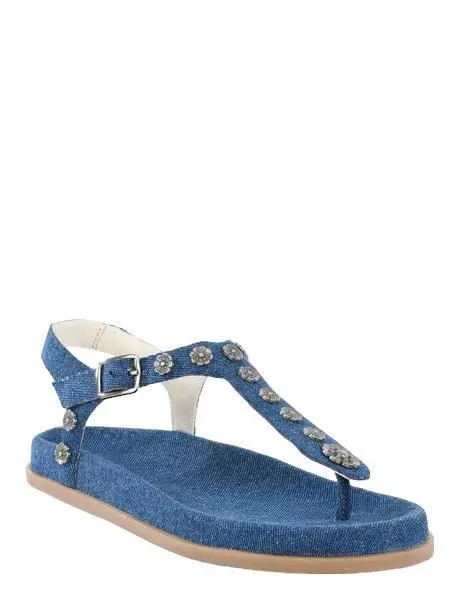 Seychelles Sunday Funday Slingback Platform Sandal - Denim