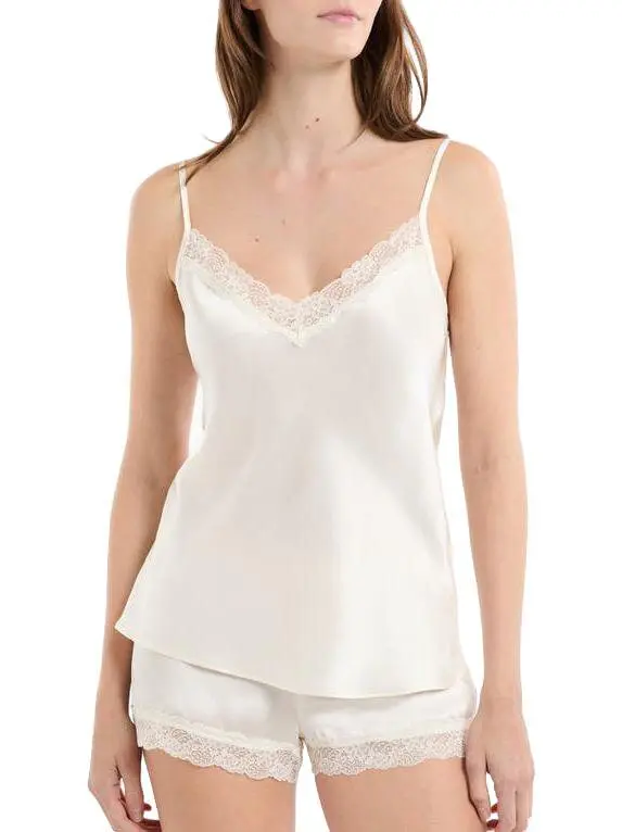 ETAM Silk Camisole - Perle
