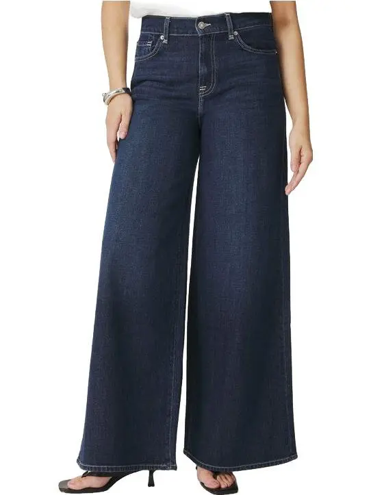 Splendid Ravyn Cuffed Wide Leg Jean - Denim
