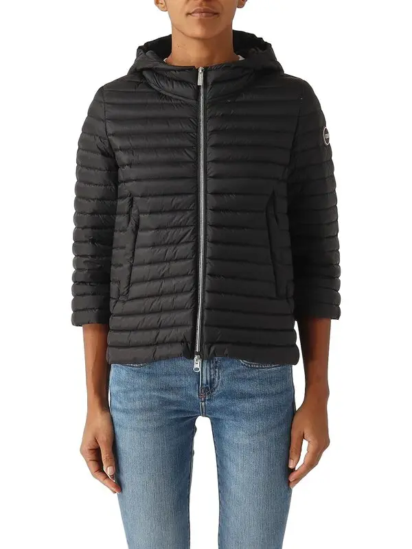 COLMAR Hooded Down Jacket - Black