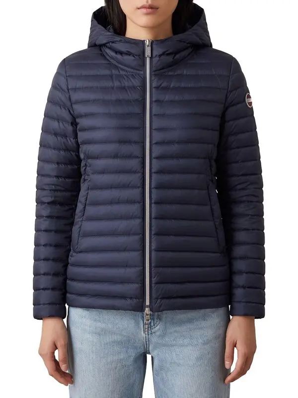 COLMAR Hooded Down Jacket - Blue