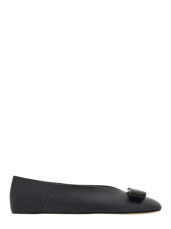 FERRAGAMO Ballerina Flat - Black
