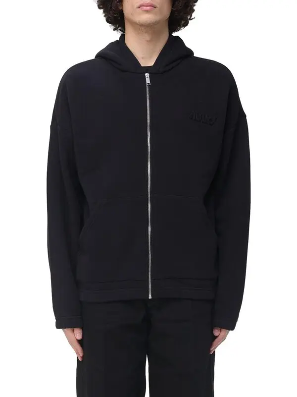 AUTRY Full Zip Sweatshirt - Black