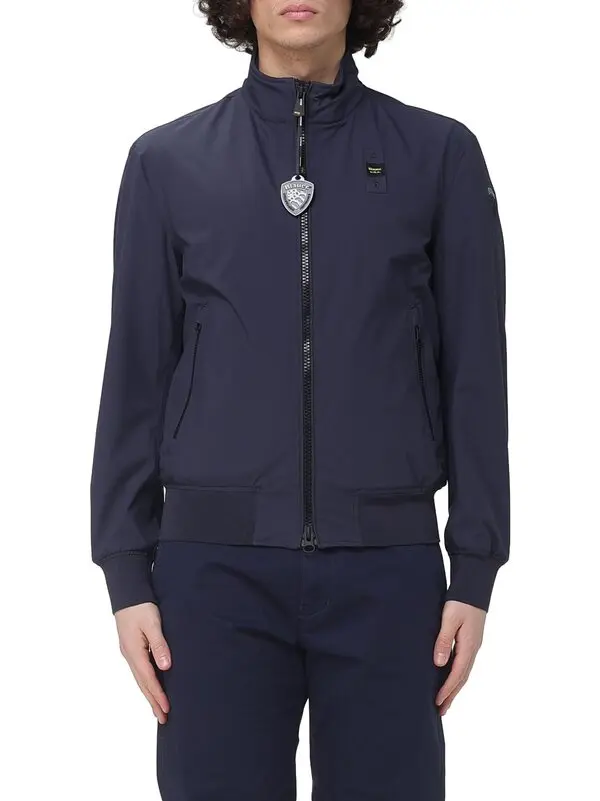 BLAUER. Bomber Jacket - Blue