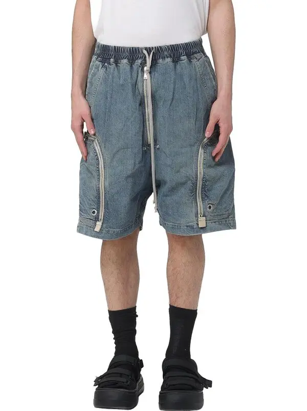 Rick Owens Shorts - Indigo