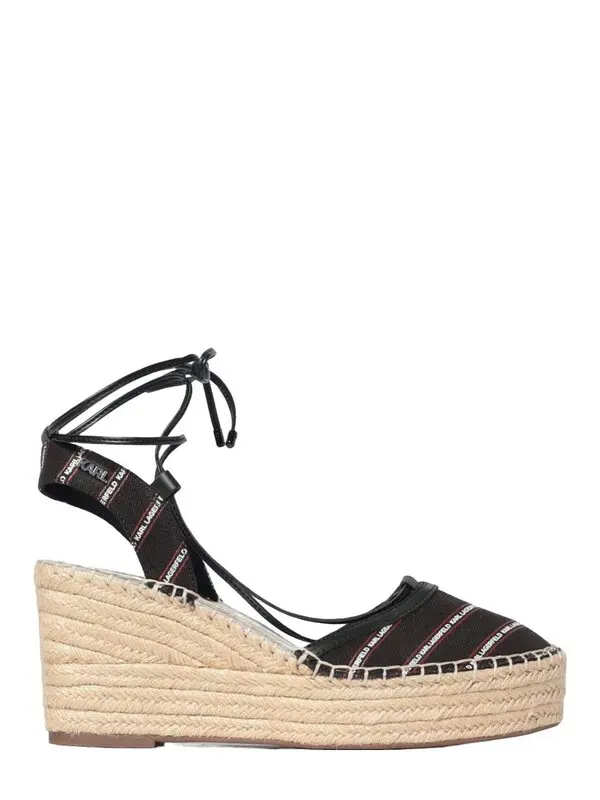 Karl Lagerfeld Espadrille - Black