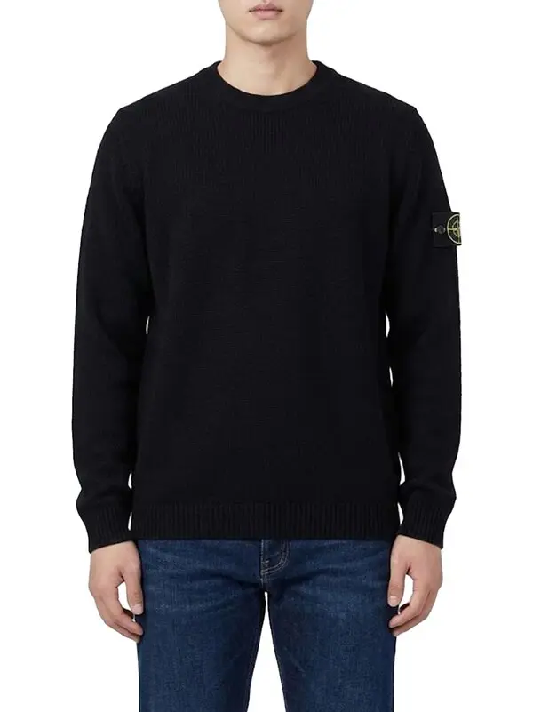 Stone Island Sweater - Black
