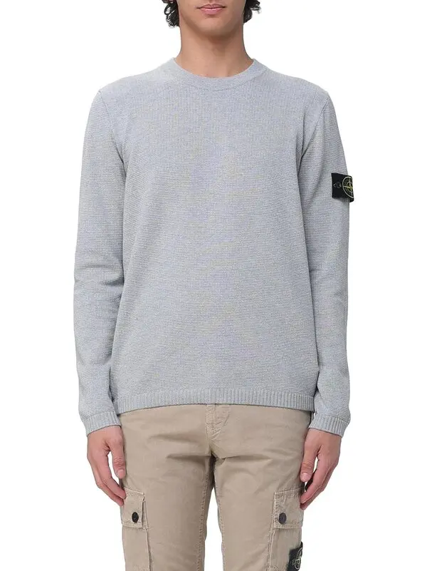 Stone Island Crew Neck Sweater - Pearl