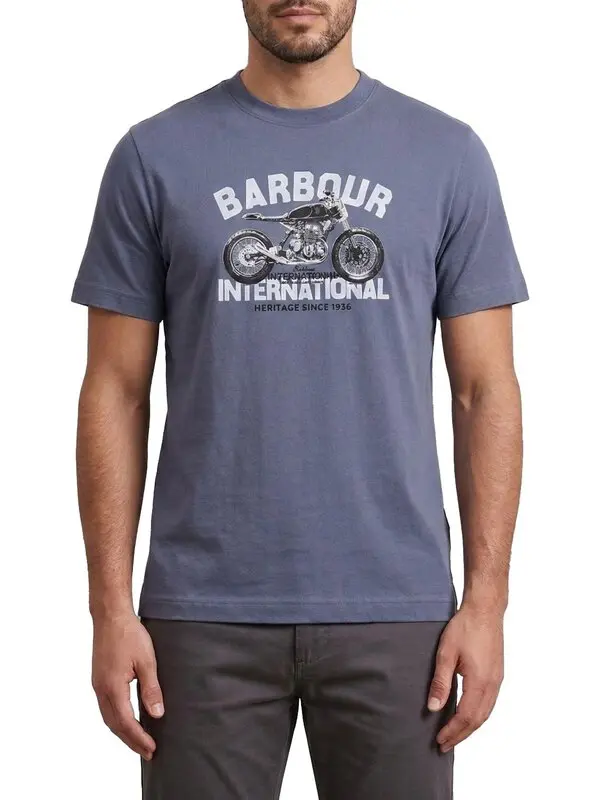 BARBOUR INTERNATIONAL T-shirt - Blue