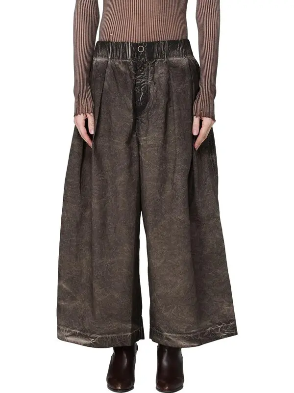 UMA WANG Wide Leg Tailored Pants - Grey