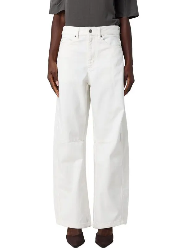 Soeur Straight Leg Jeans - White