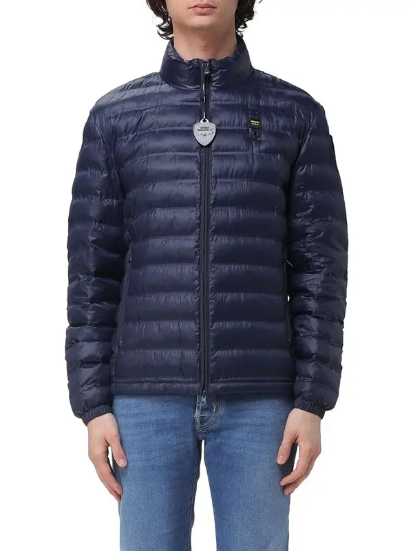 BLAUER. Zip Up Jacket - Blue