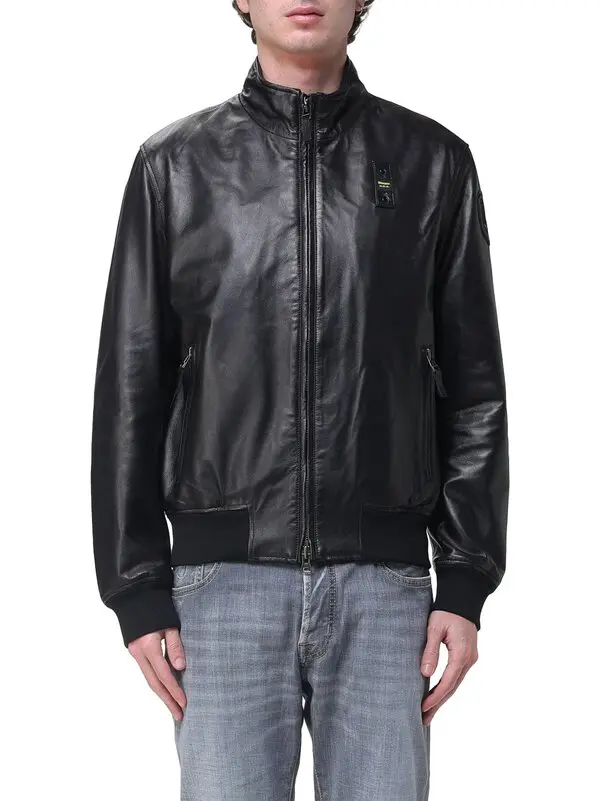 BLAUER. Jacket - Black