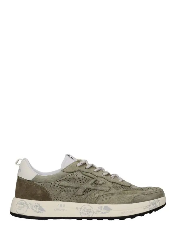 Premiata Lace Up Sneakers - Green