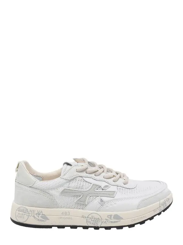 Premiata Lace Up Sneakers - White