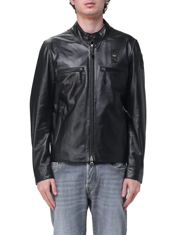 BLAUER. Jacket - Black