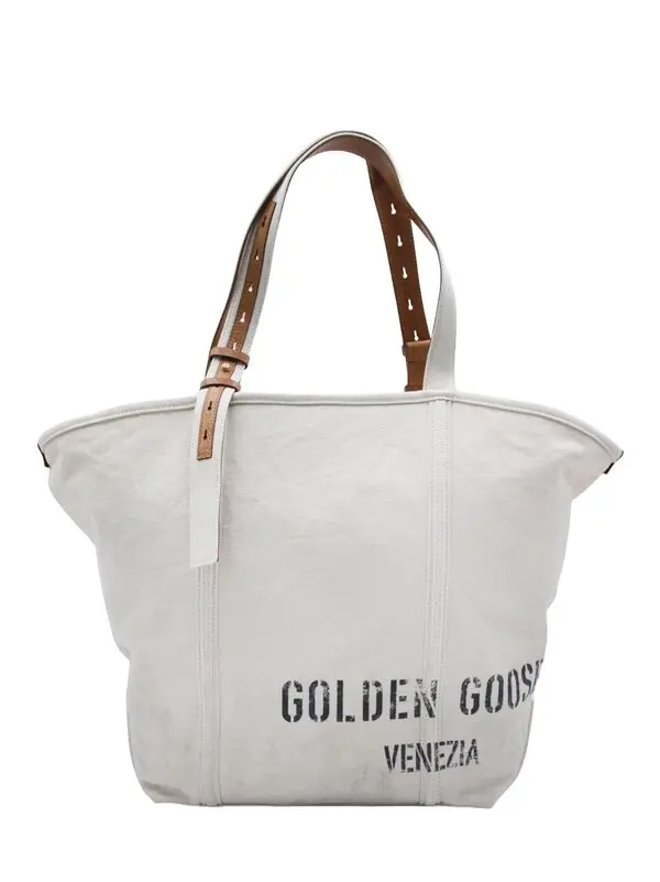GOLDEN GOOSE Tote Bag - Beige