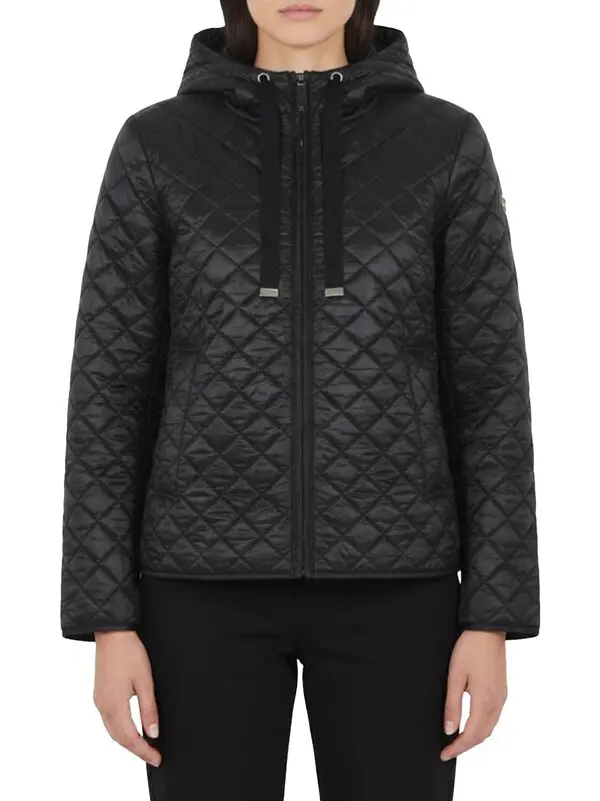 Max Mara Quilted Jacket - Black
